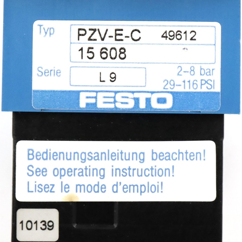 Festo Vorwahlzähler PZV-E-C 15608 NOV | eBay