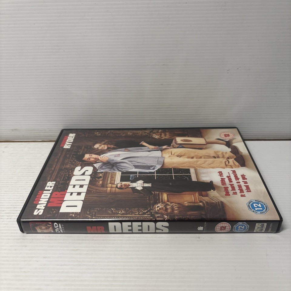 Mr Deeds DVD Feat. Adam Sandler Winona Ryder R2 PAL Free Postage | eBay