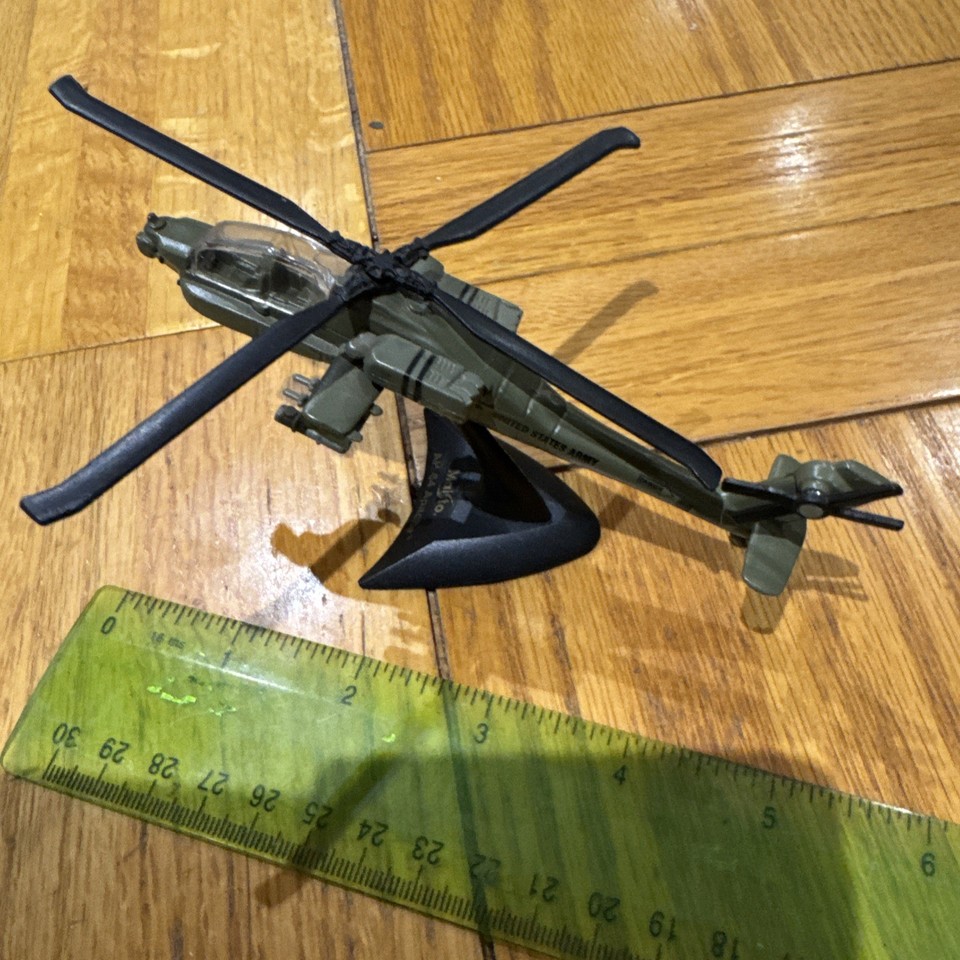 Maisto AH-64 Apache US Army 23482 Helicopter Diecast model | eBay UK