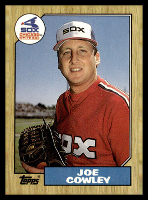 1987 Topps Tiffany #27 Joe Cowley | eBay