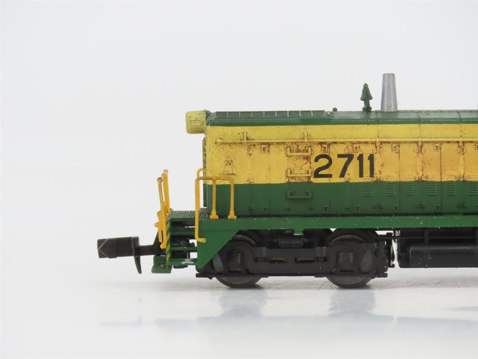 N Scale Life-Like RDG Reading SW9/1200 Diesel Locomotive #2711 CUSTOM ...