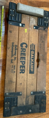 Vintage floor roller creeper Balkamp 815 6223 NAPA dolly auto steel ...
