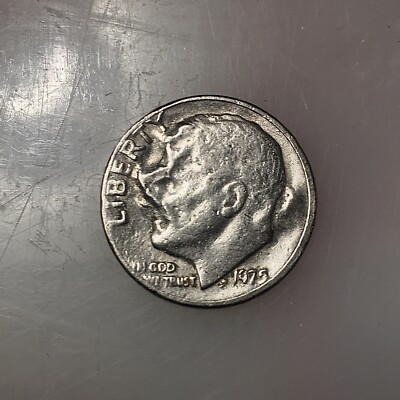 1975 Roosevelt Dime HUGE Error & No Mint Mark | eBay