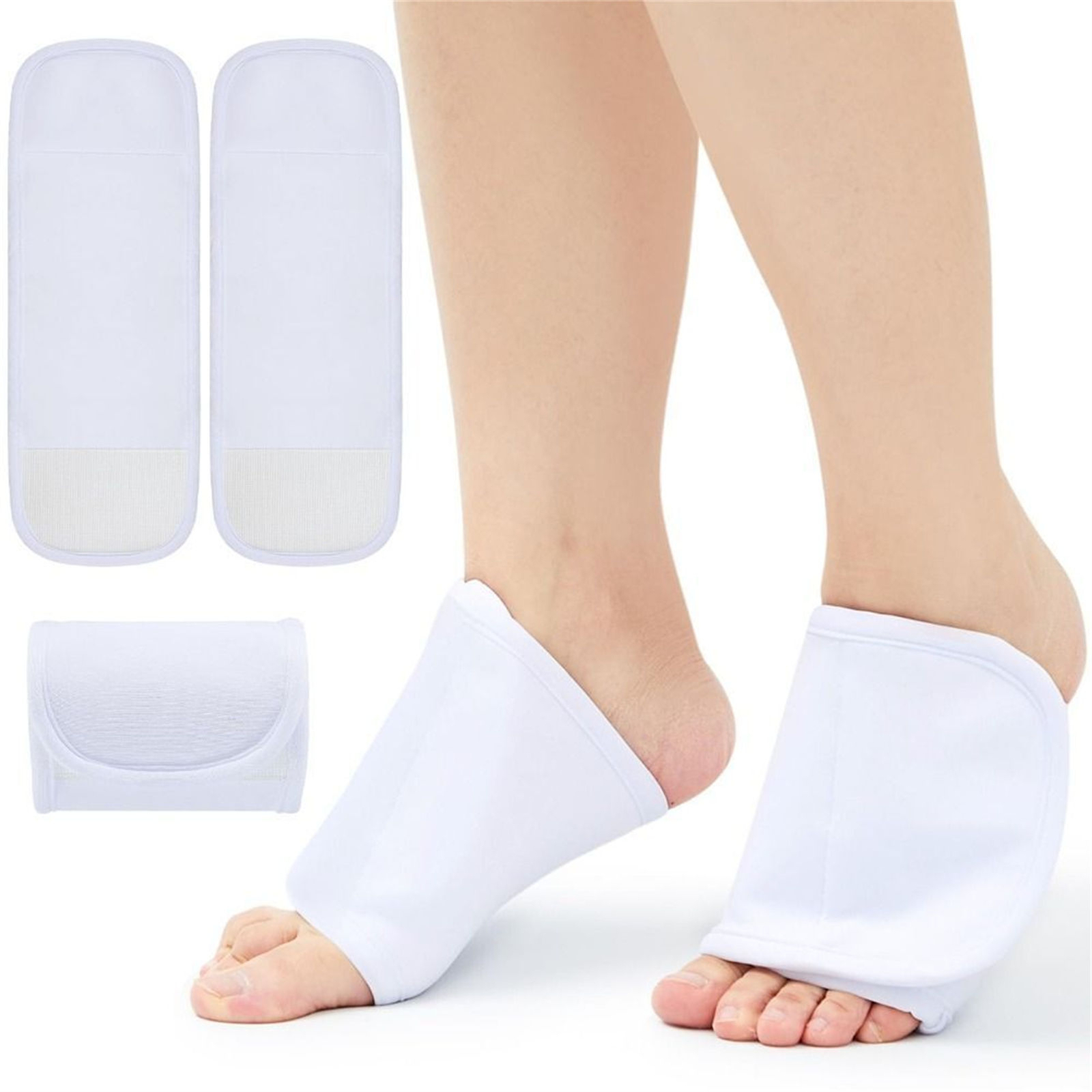 2 PCS Castor Oil Pack Wrap for Feet, Reusable Castor Oil Foot Compress ...