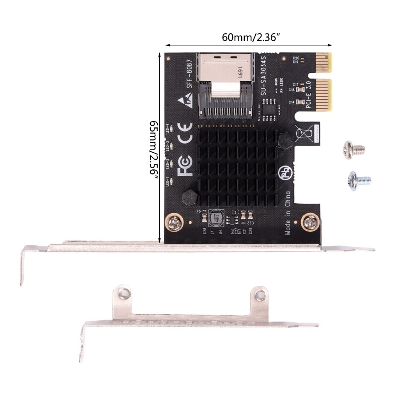 PCIE Expansion Card PCIE to Mini SSD Controller Card 6Gbps for PC | eBay