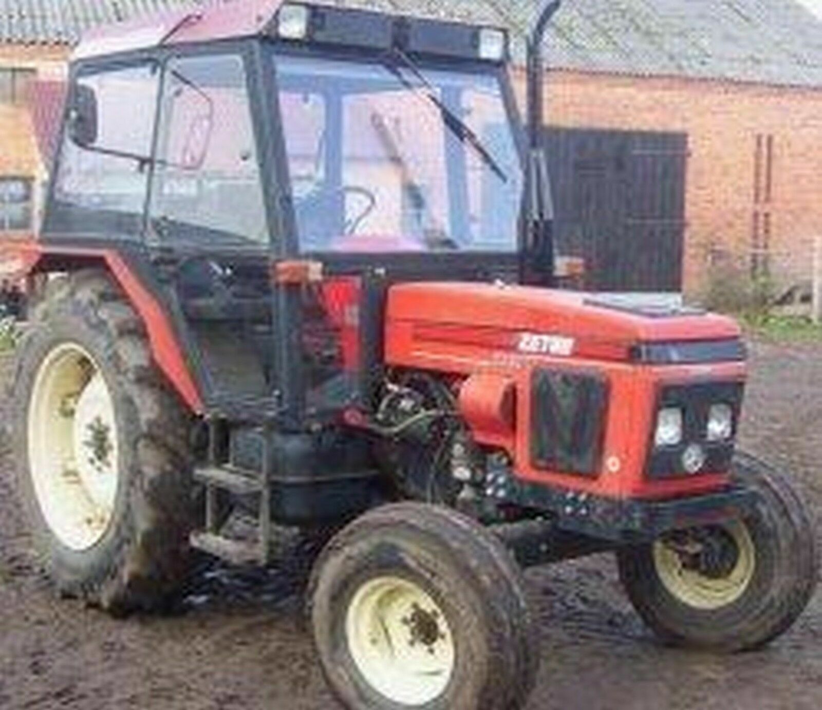 ZETOR 3320 - 6340 TRACTOR WORKSHOP AND OPERATORS MANUAL | eBay UK
