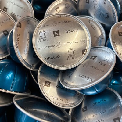Nespresso Capsules Vertuo, Odacio, Medium Roast Coffee Pods, 50ct BULK ...