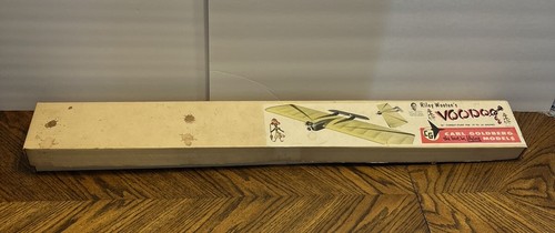 Vtg Made In USA Carl Goldberg Models Riley Wooten’s Voodoo Balsa ...