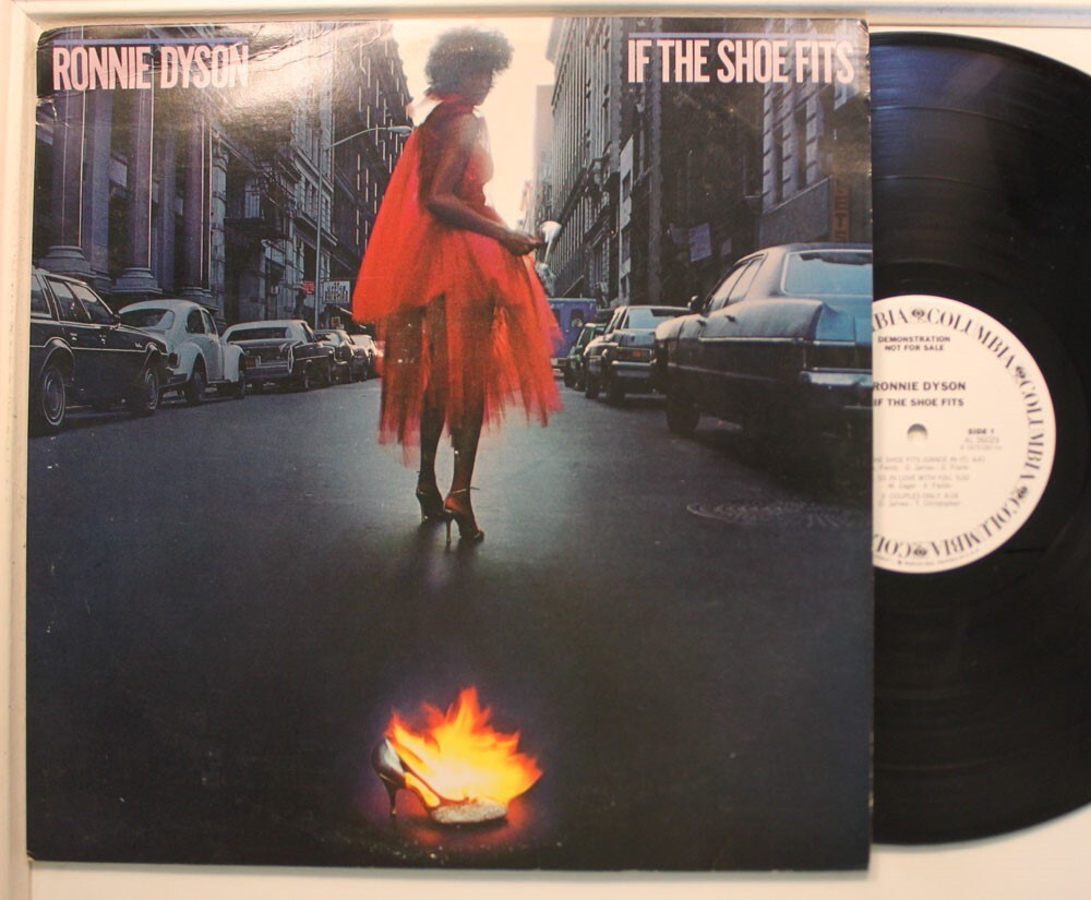 Ronnie Dyson Promo Lp If The Shoe Fits (W/ Pub Photo And Bio Sheet) On ...