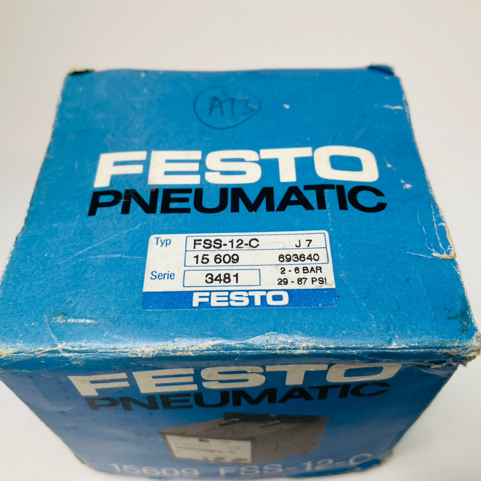 Festo Quickstepper Fss-12-c 560410 Series 3481 Pneumatic Sequencer ...