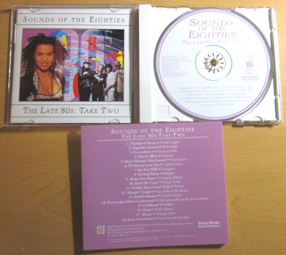 TIME LIFE SOUNDS Of The Eighties 80s - Pick your CD! Excellent - Mint ...