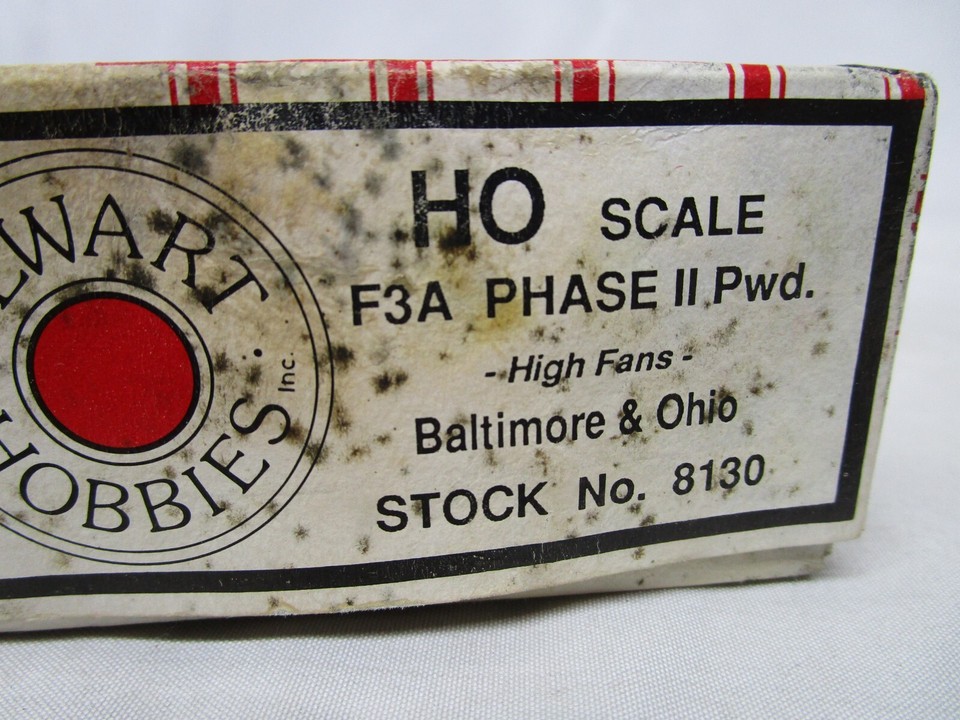 Stewart Kato HO Scale B&O Baltimore Ohio EMD F3 A Unit Diesel ...