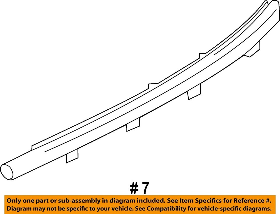 GM OEM 15-22 Canyon,Colorado Rear Door Exterior Trim-Belt Molding ...