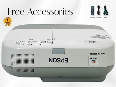 Epson BrightLink 475Wi 3LCD Projector Ultra Short Throw 2600 Lumens ...