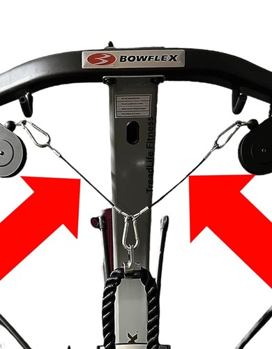 Bowflex 10" Replacement Cables Leg Extension / Lat - Xtreme Revolution ...