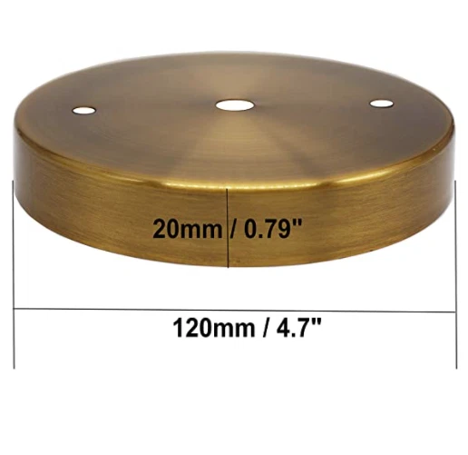 Bronze Ceiling Light Plate | Shelly Lighting