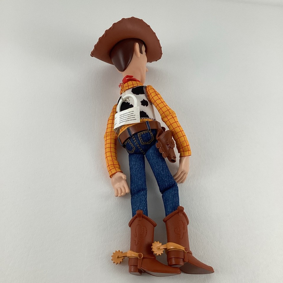 Disney Pixar Toy Story Sheriff Woody Figure 15" Pull String Cowboy Doll ...