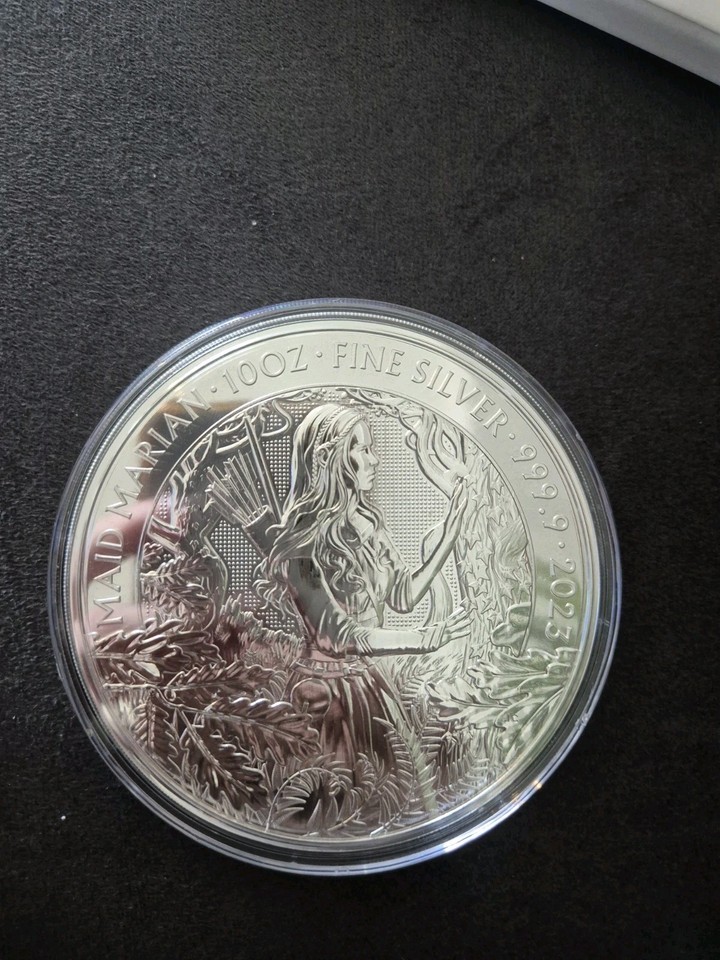 2023 Maid Marian Silver Coin Myths & Legends 10oz | eBay UK
