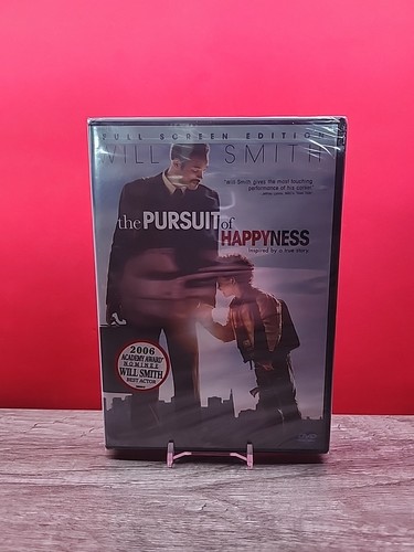 The Pursuit of Happyness (DVD, 2007, Full Frame) Will Smith Happiness ...