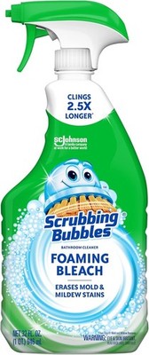 Scrubbing Bubbles Foaming Bleach Bathroom Cleaner, 32 Oz Spray | eBay