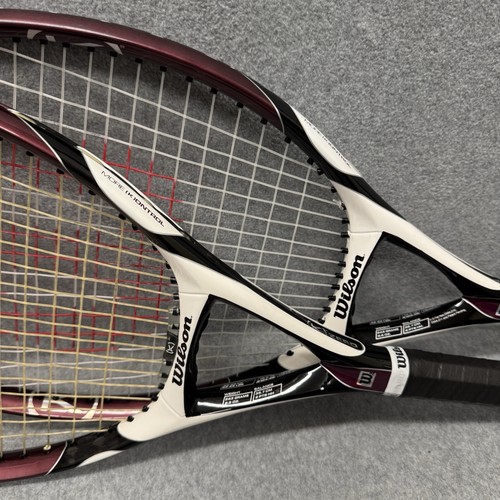 Pair of Wilson K Factor KZero Tennis Racquets 4 3/8 & 4 1/2 Grip | eBay