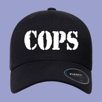 Cops Police TV Show Black Hat Twill Hat Baseball Cap Size S/M & L/XL | eBay