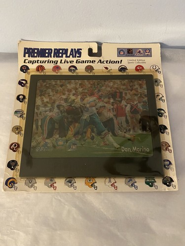 1990S' NFL PREMIER REPLAYS *DAN MARINO* FLICKER PANEL NEW SEALED (NM) D ...