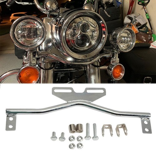 Chrome Passing Turn Signal Light Bar For Yamaha Road Star XV 1600 1700 ...