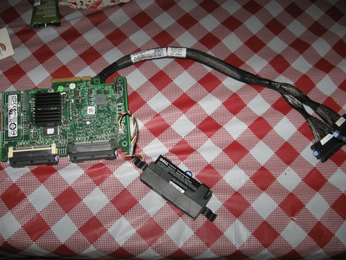 LOT Dell PowerEdge R900 Controller PCB Battery Cable E2K-UCP-61 / P9110 ...