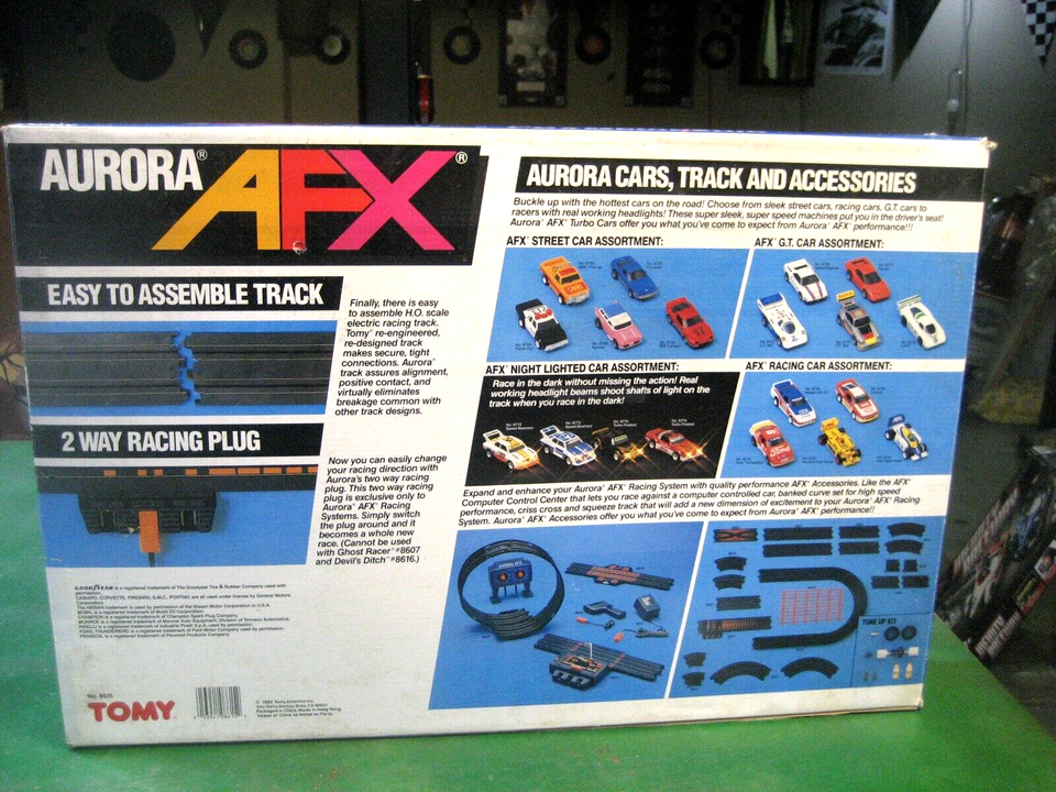 aurora AFX SET # 8615 Championship Tour cleaned/ tested/ working With G ...