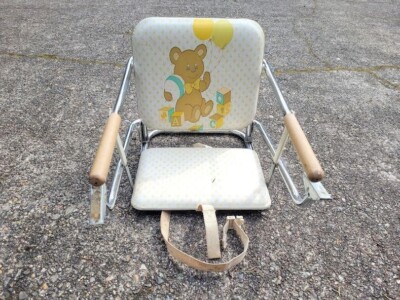 Vintage Graco Tot Loc Lock Clip On Table Top High Chair Booster Seat | eBay