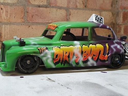 Daimler Conquest RC Banger Racing Body Standard Wheelbase Kamtec 229 ...
