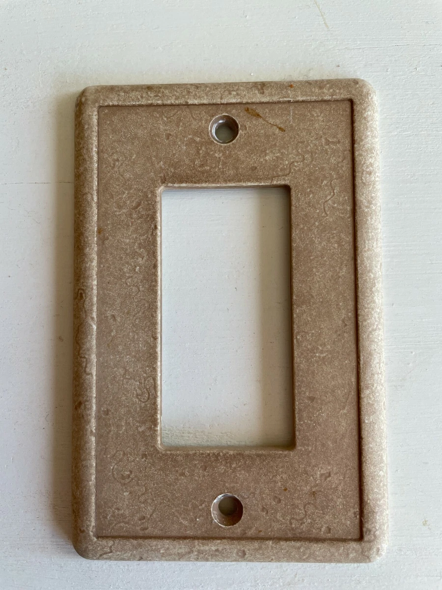 Decorative Stone Light Switch Plates | Shelly Lighting