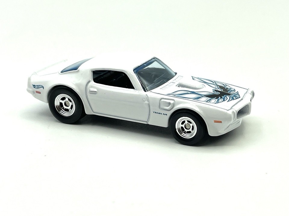 Last 1! 2025 Hot Wheels '73 Pontiac Firebird (white) CUSTOM WHEEL SWAP ...