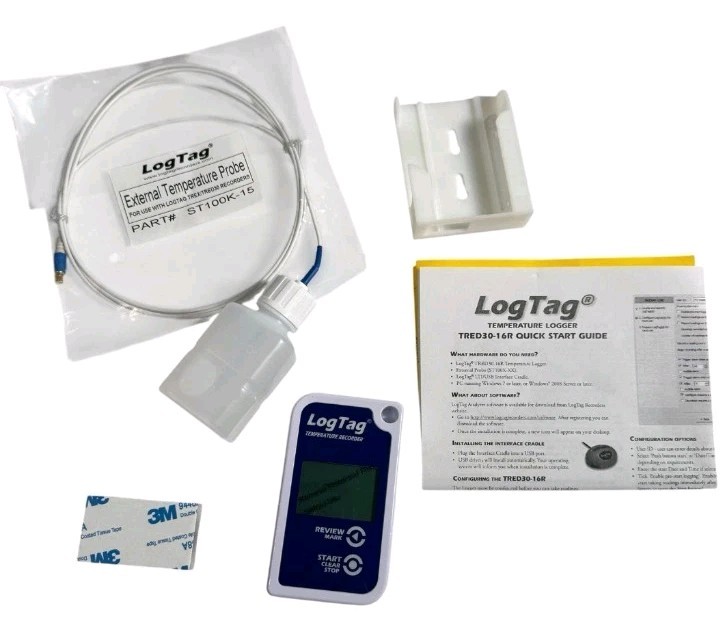 LogTag TRED30 Vaccine Monitoring Kit with Fridge/Freezer Calibration | eBay
