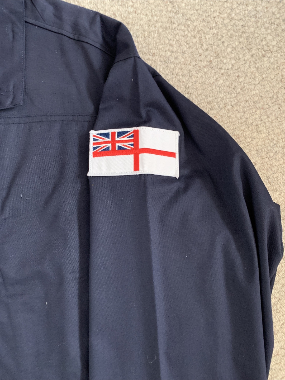 Genuine Royal Navy Issue Warm Weather Combat Shirt Jacket Size 200/112 ...