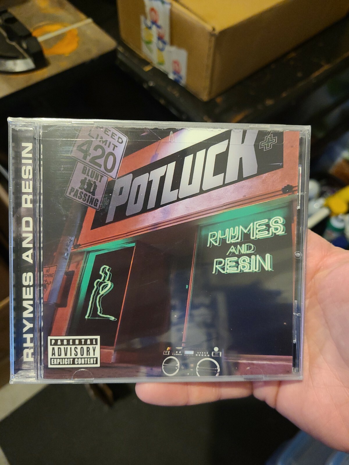 Rhymes and Resin by Potluck (CD, 2011) srh kmk stoner rap west coast ...