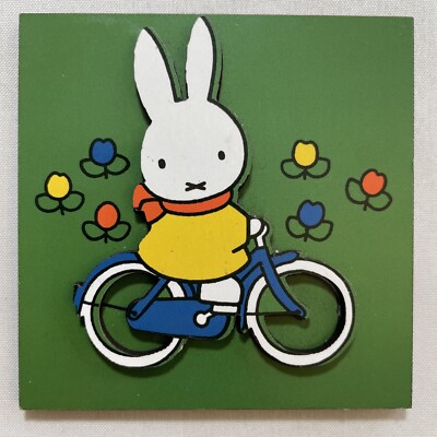 Miffy Riding A Bicycle 3D Magnet Mecis bv New | eBay