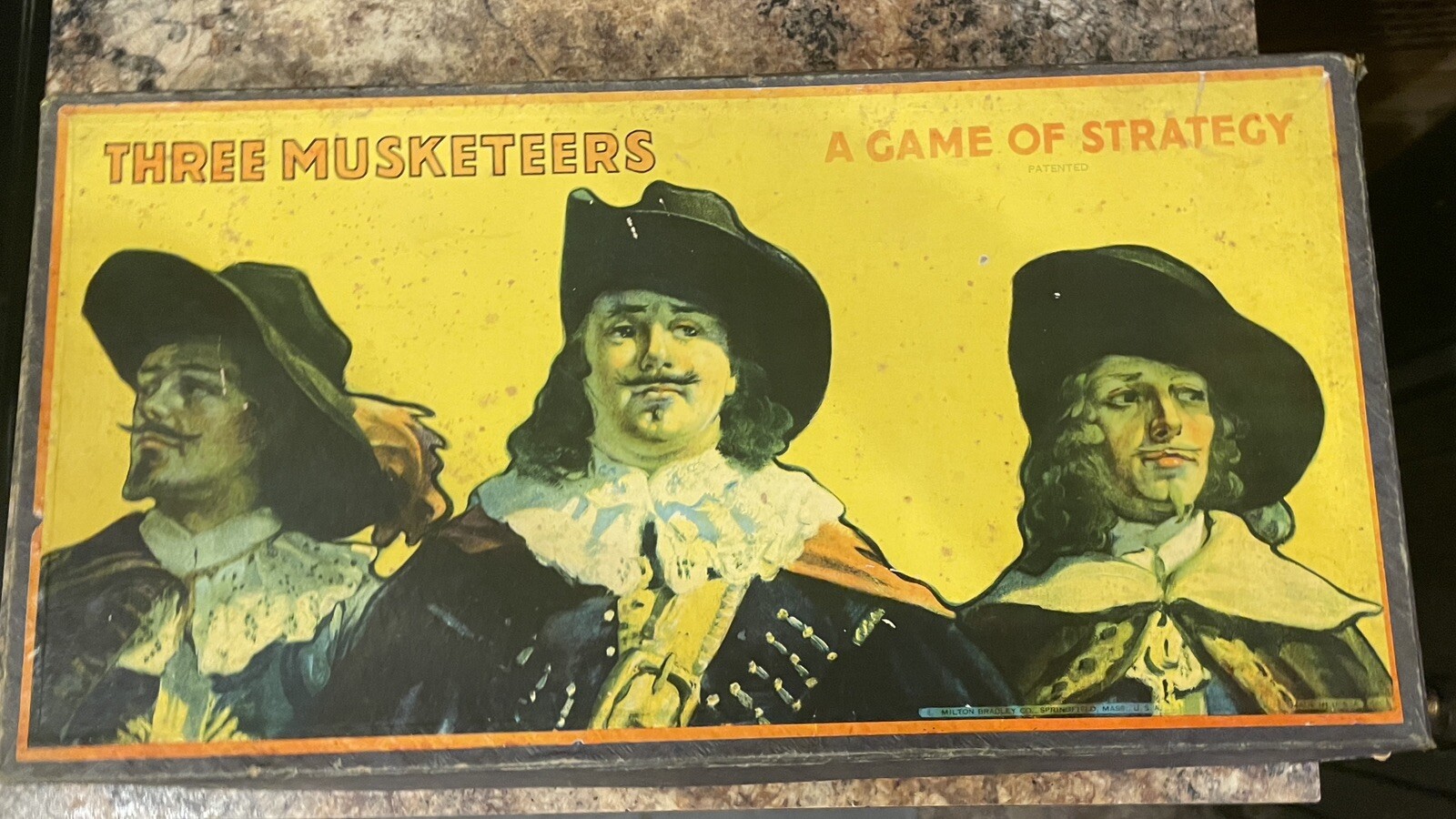 Vintage 1930s Milton Bradley Three Musketeers Game of Strategy Board ...