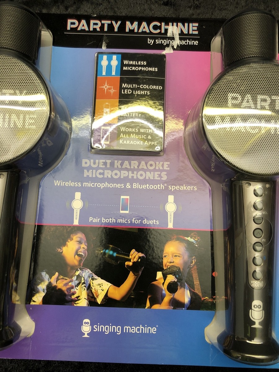 Singing Machine Duet Karaoke Microphones How To Use