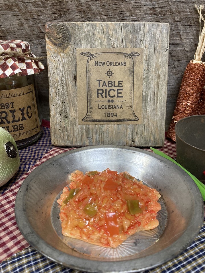 Faux Fake Food Grain Asia Mexican SPANISH RICE Deli Display Stage Movie ...