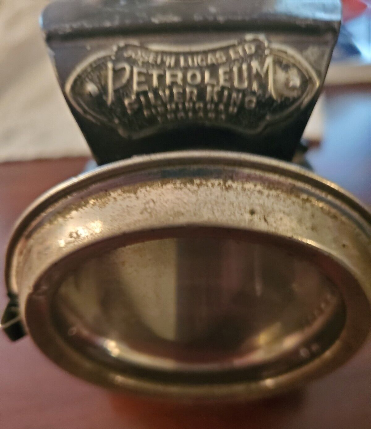 Vintage Joseph Lucas Ltd. Petroleum Silver King bike lamp, made in ...