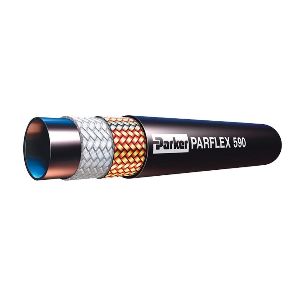 Parker Parflex 3/8" Hydraulic Hose 4000 psi priced per foot cut to ...