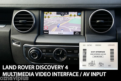 Land Rover Discovery 4 Multimedia Video Interface for AV INPUT MOVIE ...