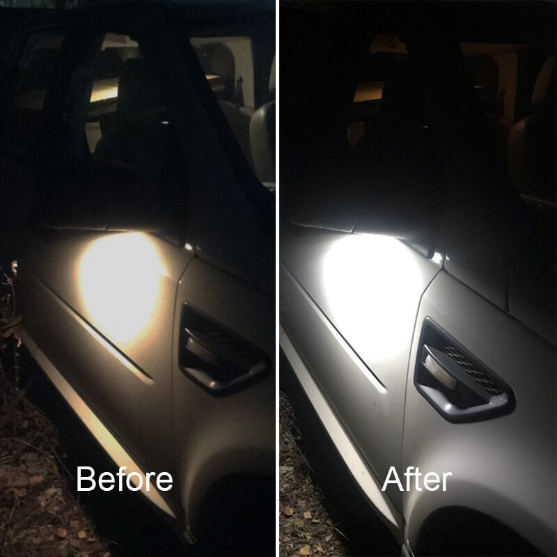 2X LED Side Mirror Courtesy Puddle Light For Land Rover Range Rover ...