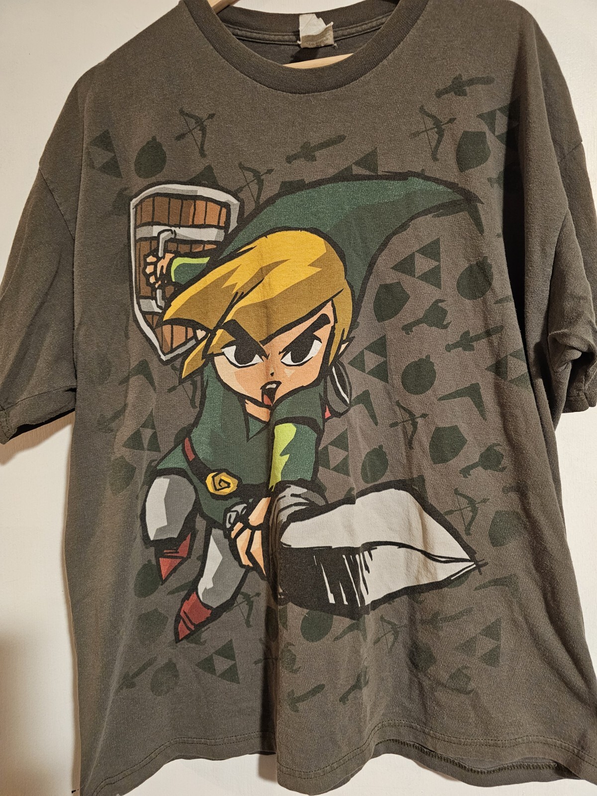 Legend Of Zelda Toon Link Shirt Size XL - Gem