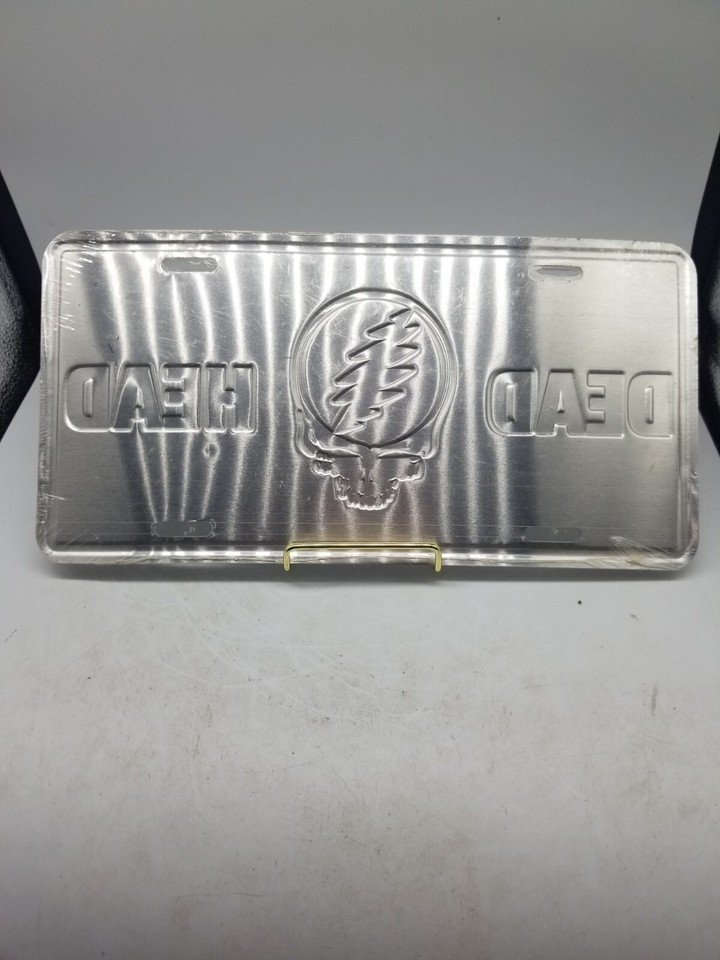 Greatful Dead Dead Head License Plate New Still Shrink Wraped | eBay