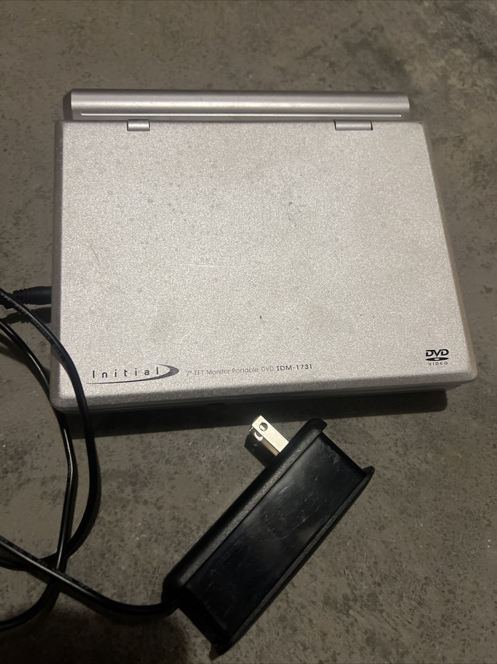 Initial IDM-1731 Portable DVD Player (7") 830122002473| eBay