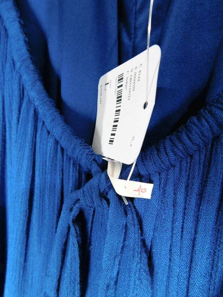 NWT Deep End Jumpsuit Halter Size Large Free People | eBay