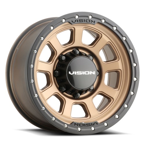 18x9 Vision 350 Ojos 8x170 12 Bronze Wheels Rims Set(4) 125.2 ...